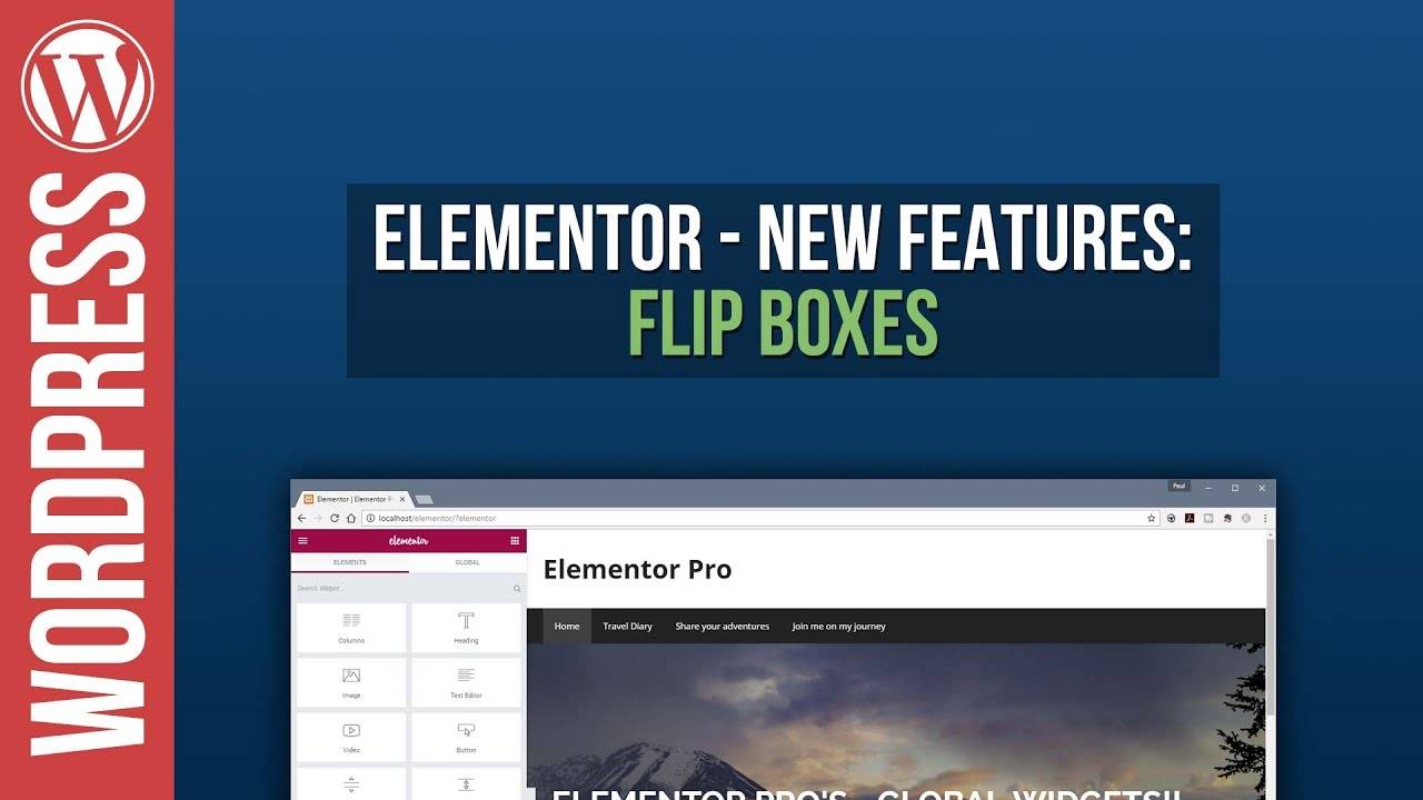 Elementor for Wordpress: Flipbox Tutorial