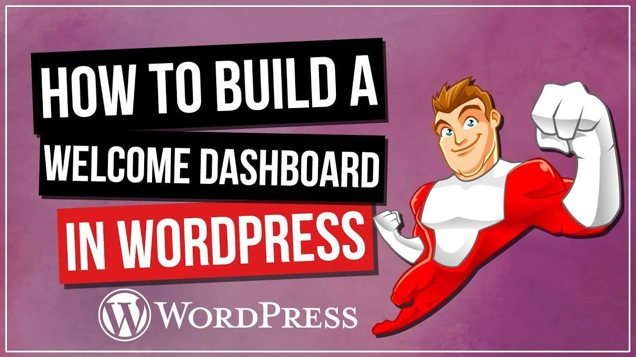 Build Custom Wordpress Welcome Dashboards with Elementor Pro