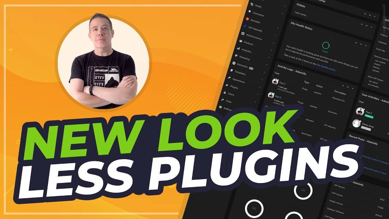 Custom WordPress Dashboard Theme Fewer Plugins FREE