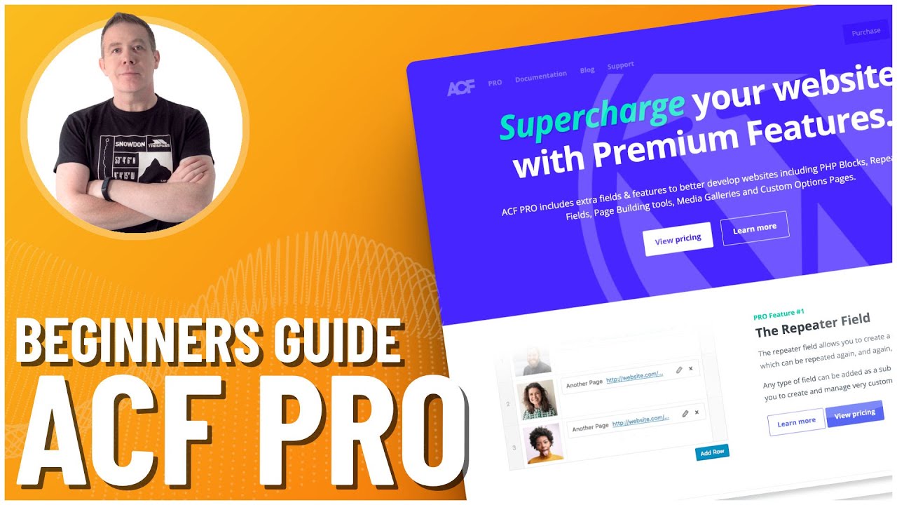 Beginners Guide To Advanced Custom Fields Pro
