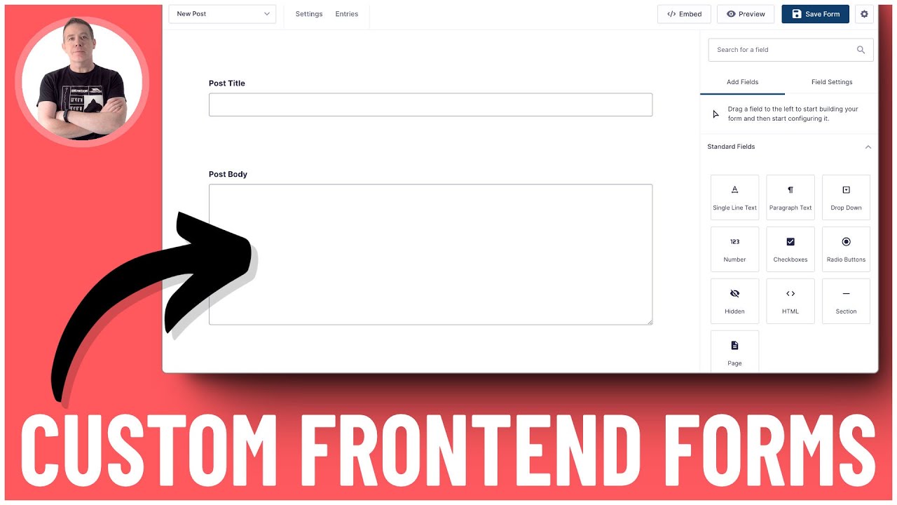 Building Frontend Forms in WordPress - User Submitted Content