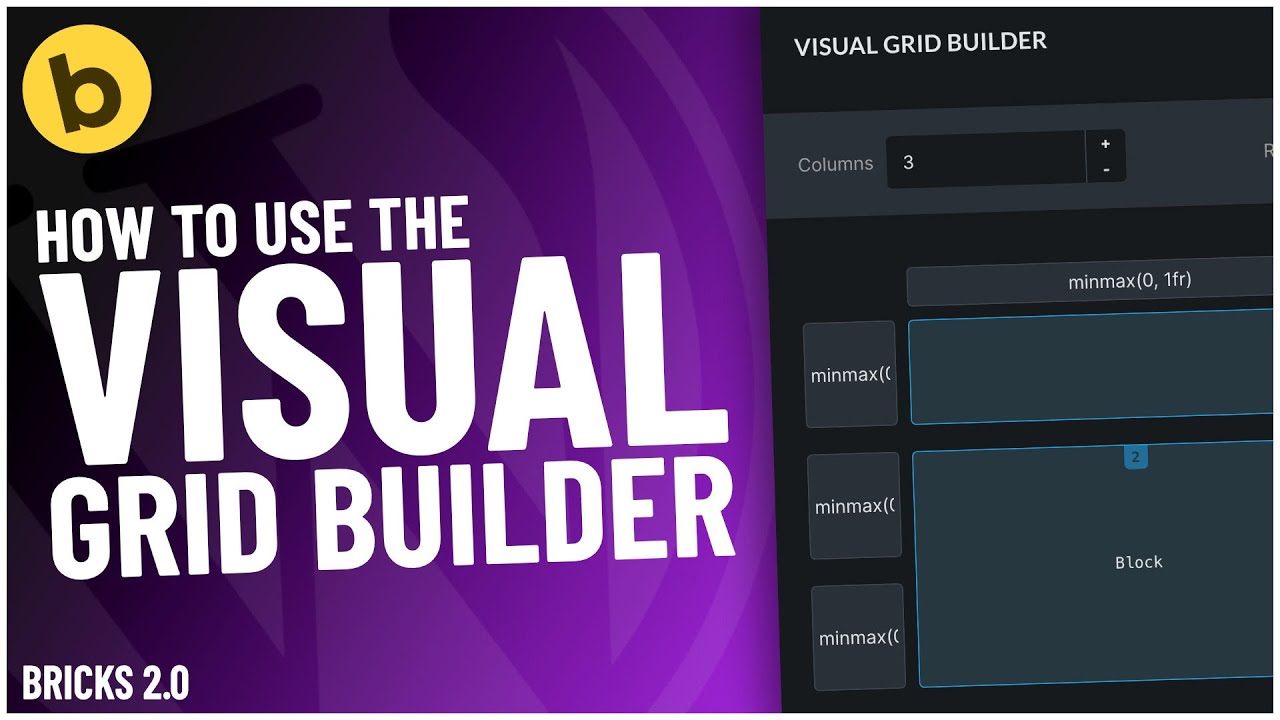 Master Css Grid Visually In Bricks 20 Visual Grid Builder